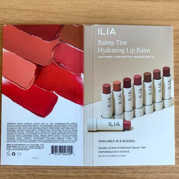 ILIA | Makeup | Ilia Balmy Tint Hydrating Lip Balm Color Sample Neutral ...